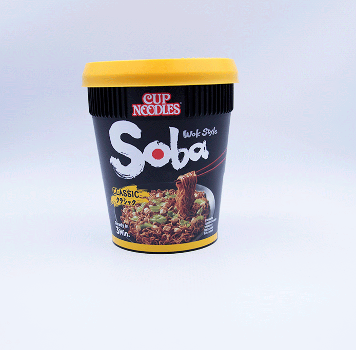 RAMEN SEC AVEC SAUCE YAKISOBA 90G CUP NISSIN – Les Halles du Japon
